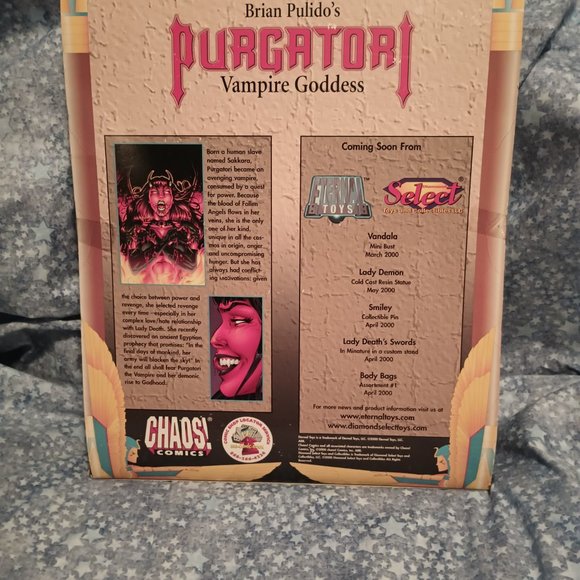Chaos Comics | Accents | Nib Brian Pulidos Purgatori Vampire Goddess ...